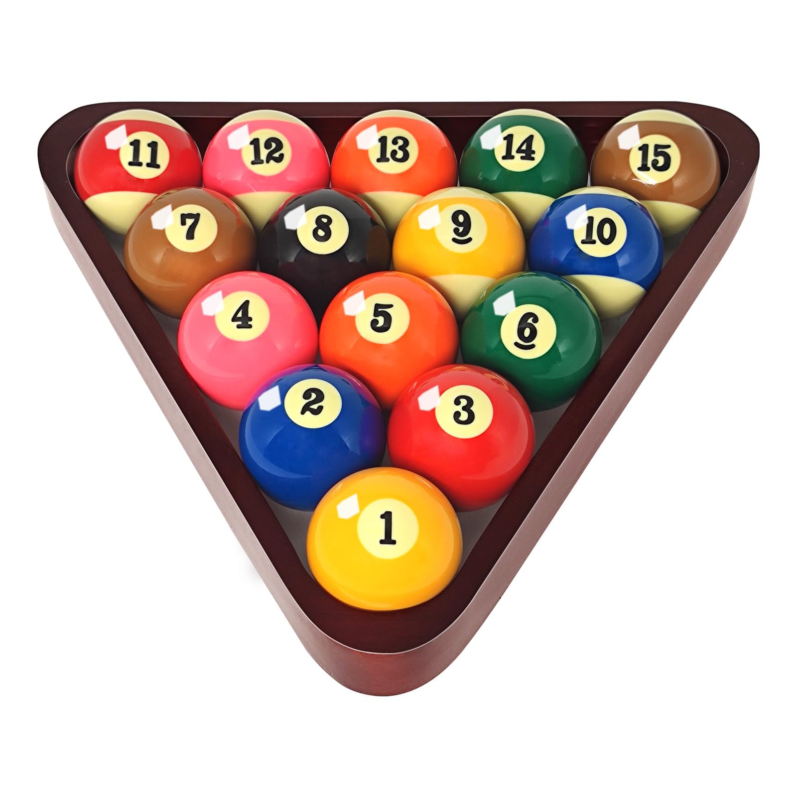 Snapklik.com : MoyanSuper Solid Wood Pool Ball Triangle Rack, Pool ...