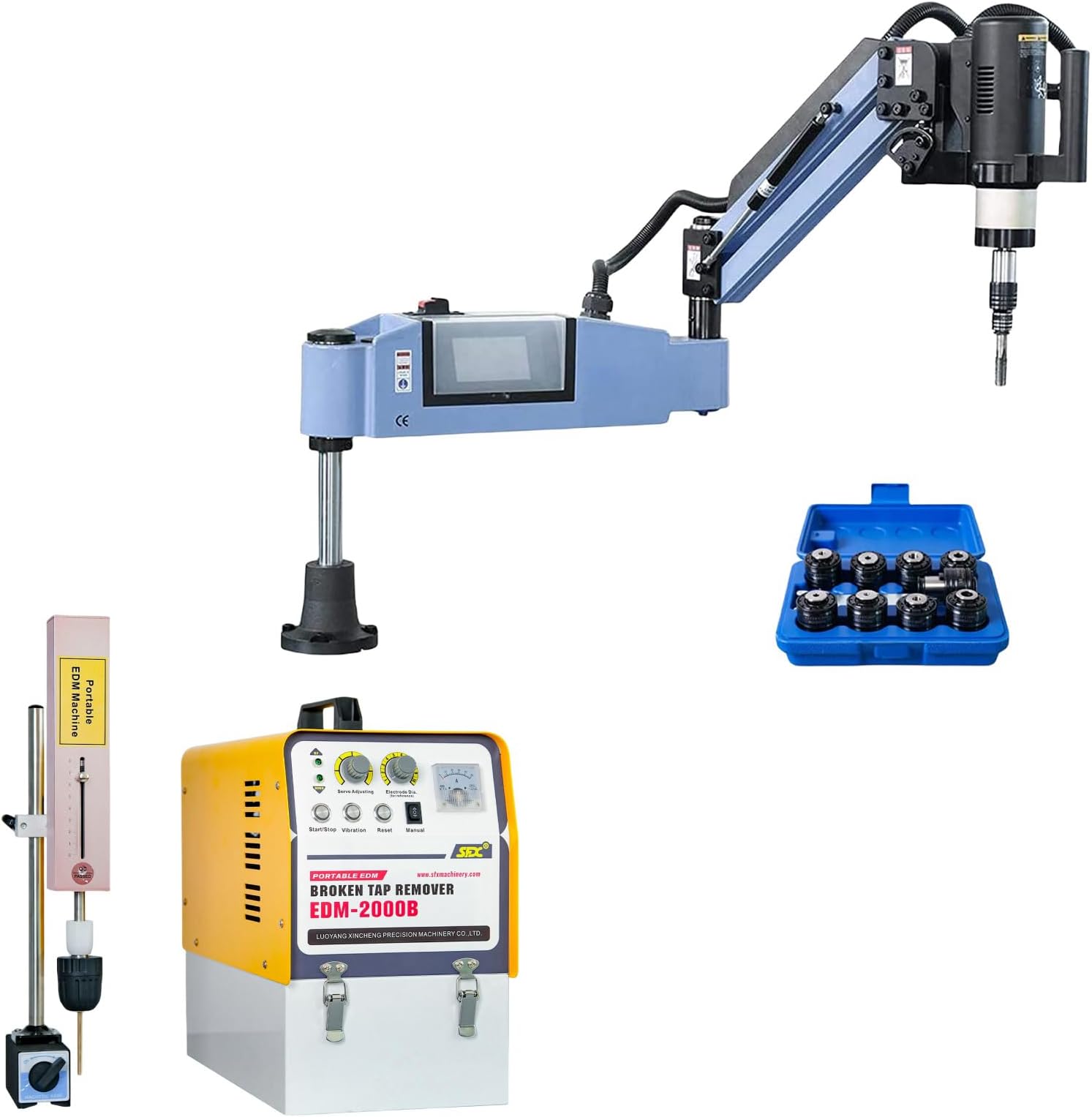 Amazon.com: WTTTOOLS M16R Electric Tapping Machine Tapping Arm with EDM ...