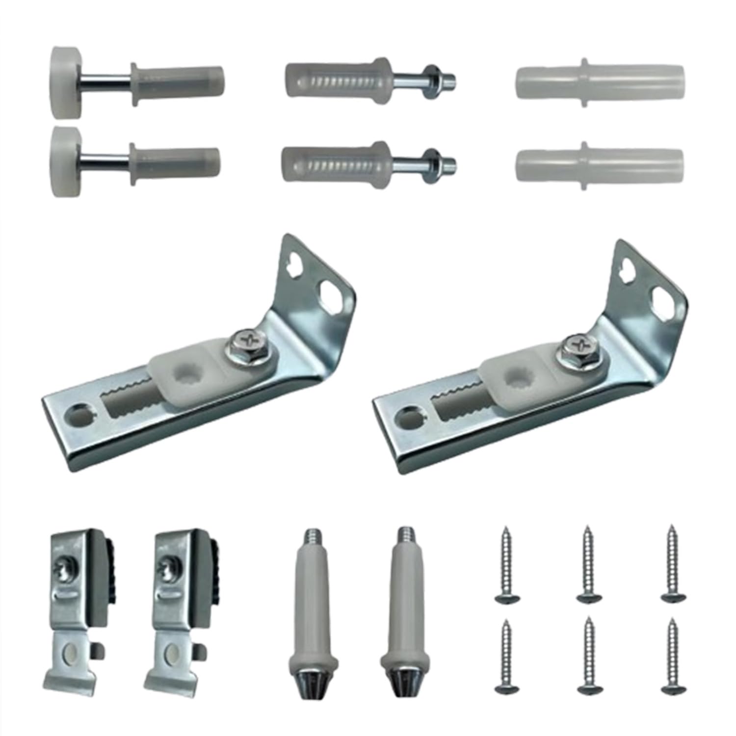 Bifold Door Hardware Repair Kit -2-Piece Set of Double Folding Sliding ...
