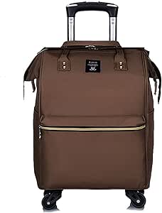 Amazon | [QIFENGDIANZI] リュックキャリー 3way キャスターバッグ 30L キャリーバッグ 小型 2~3泊対応 4輪 撥水加工 トロリーバッグ メンズ レディース ...