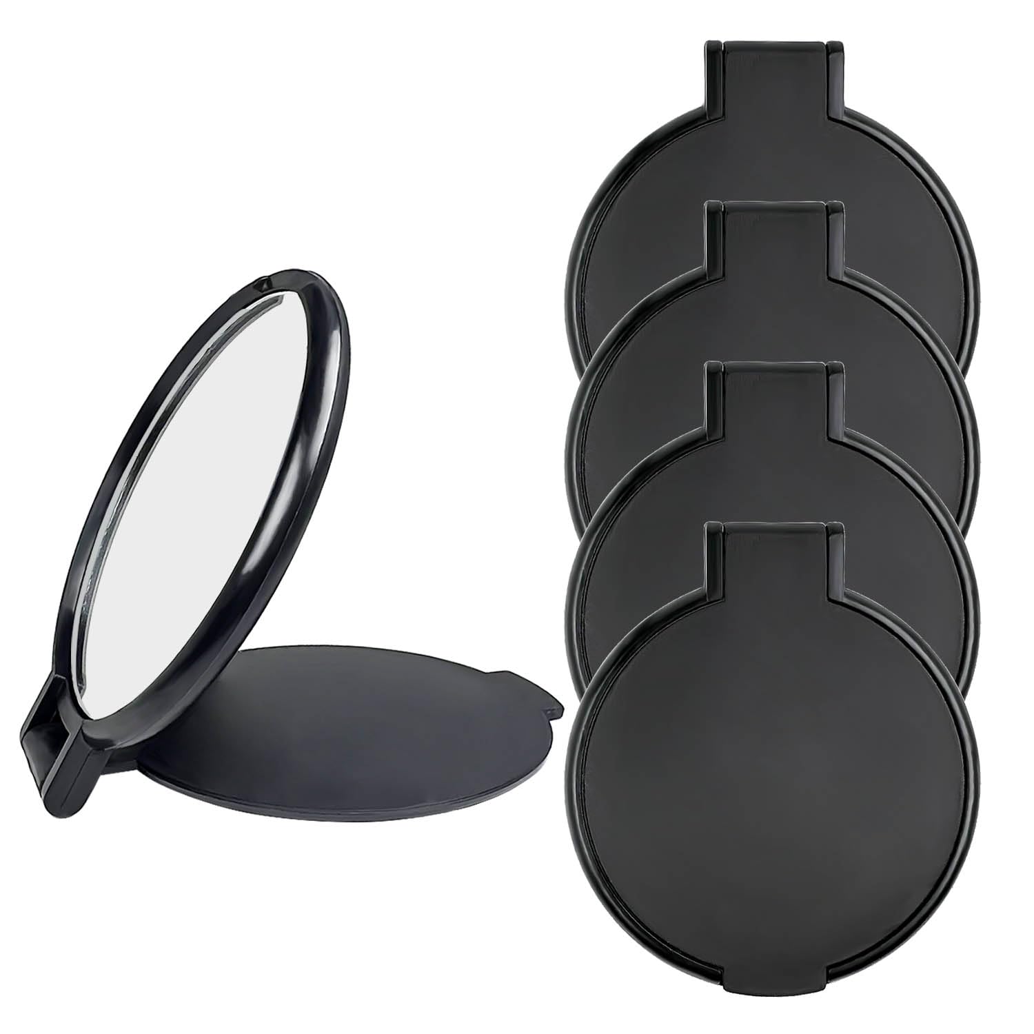 Amazon.com: Tenalleys Mini Round Folding Mirror Portable Pocket Mirror ...