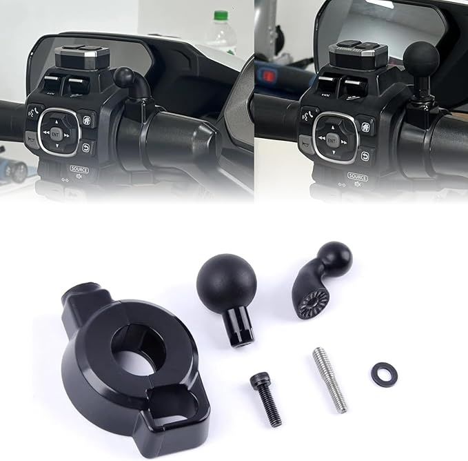 Amazon.com: PANICAL Left Mobile Phone Holder Navigation GPS Holder ...