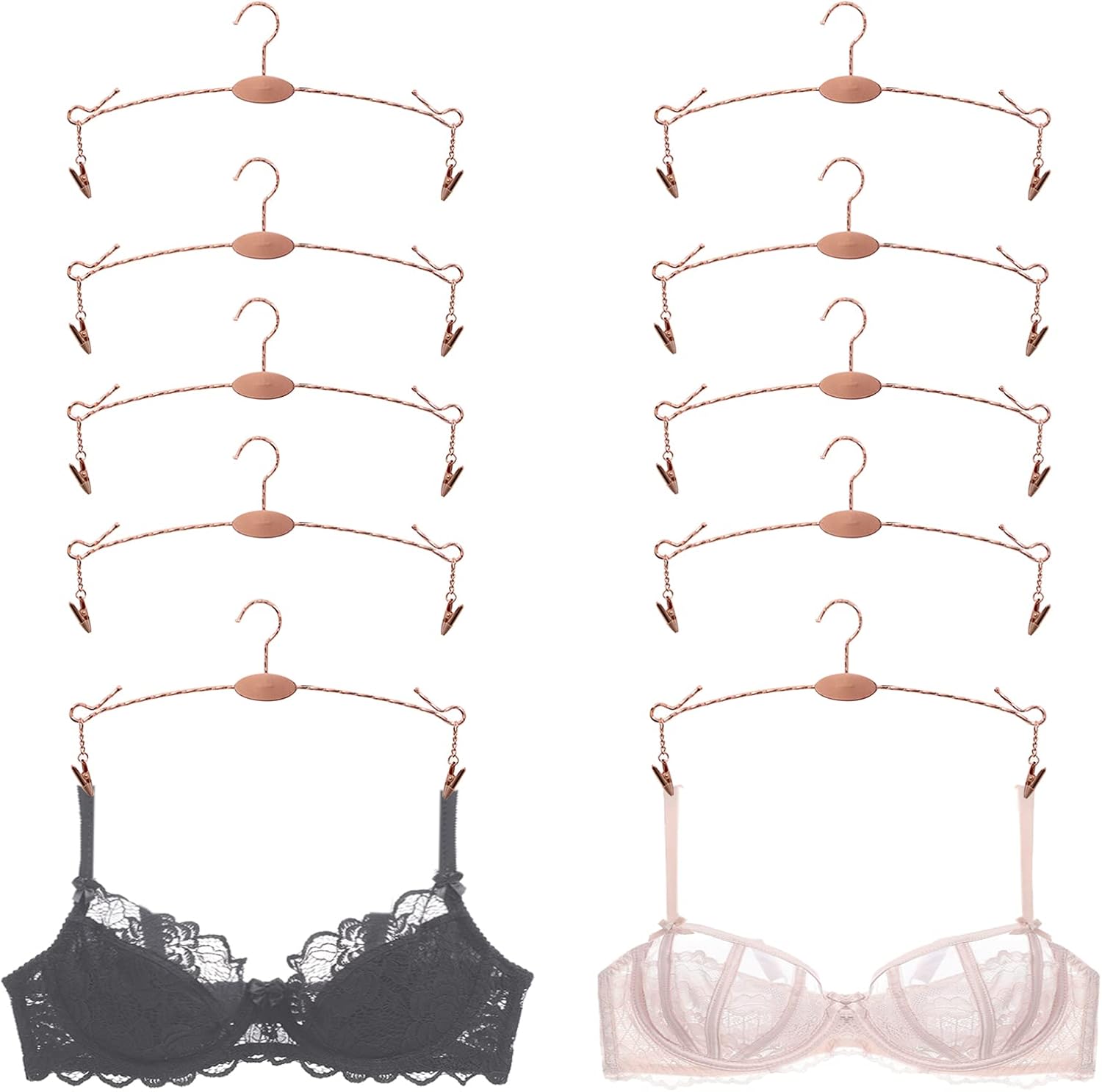 Amazon.com: SUNTRADE Metal Underwear Bra Rack, Durable Pants Clothes ...