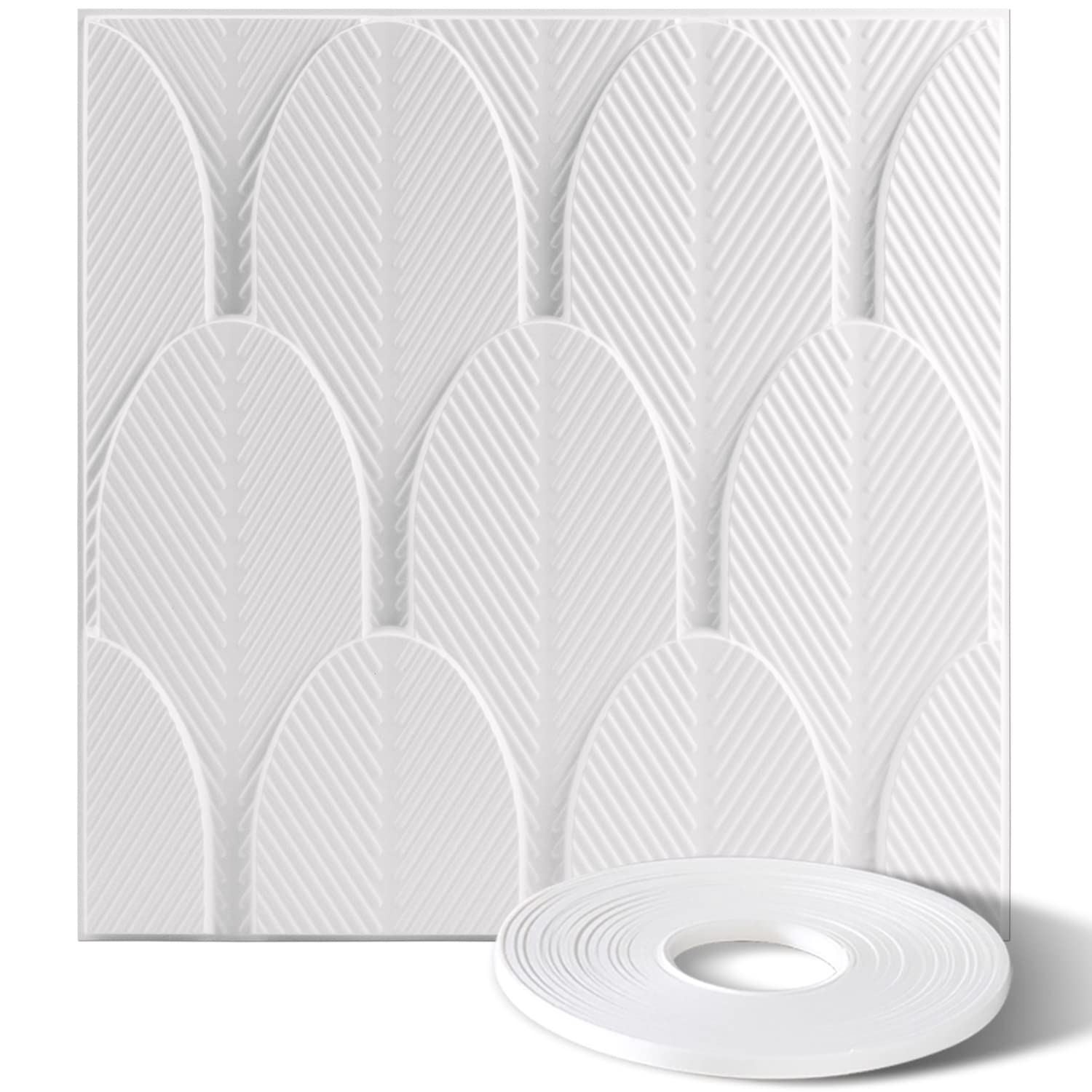 STICKGOO 12 Pack Cactus Design 3D Wall Panels Peel and Stick ...