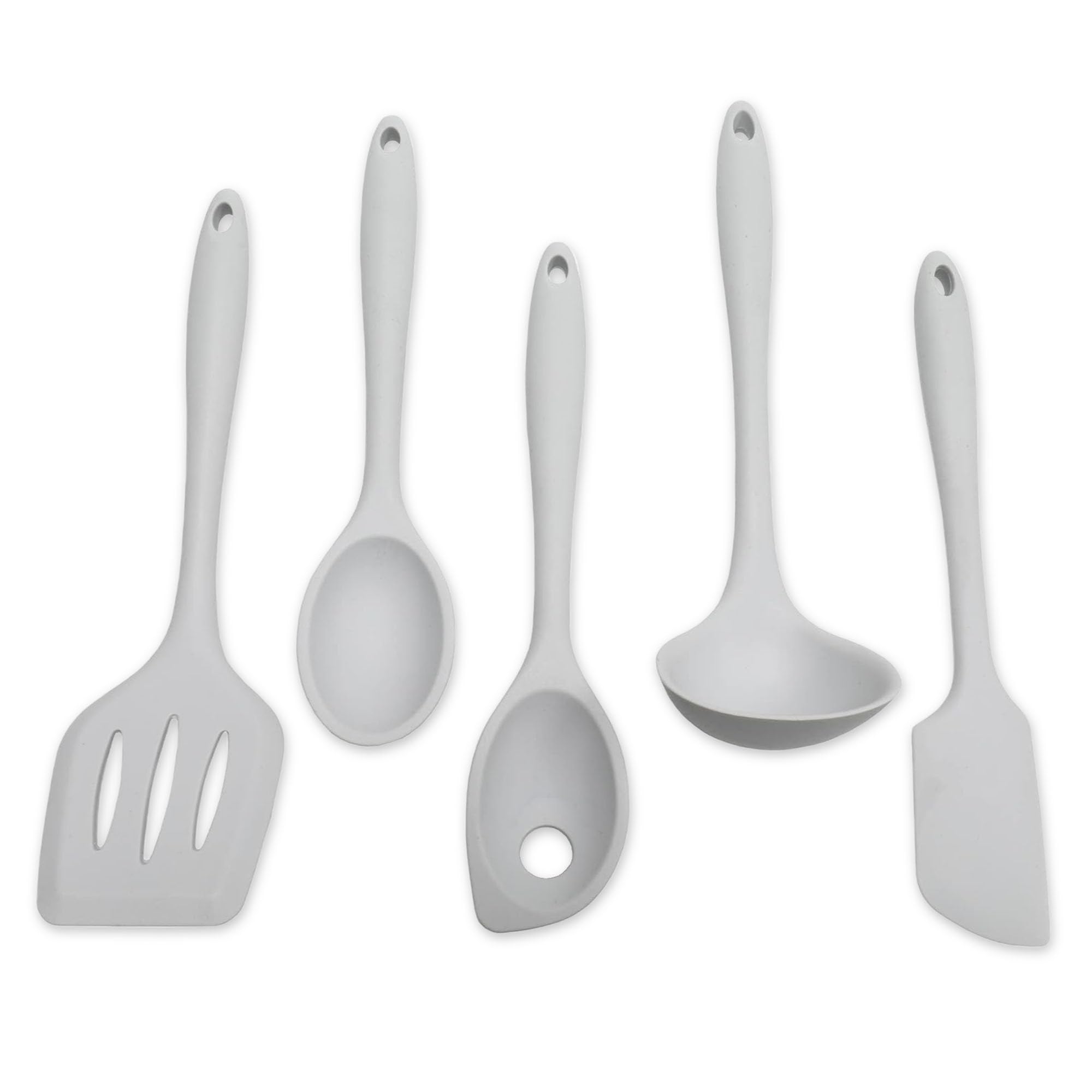 Amazon.com: Chef Craft Premium Silicone Kitchen Tool and Utensil, 5 ...