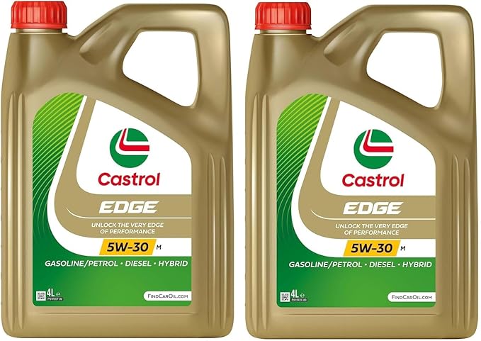 Castrol Edge 5W30 M C3 Fully Synthetic Car Engine Oil, LL04, 8 Litres ...