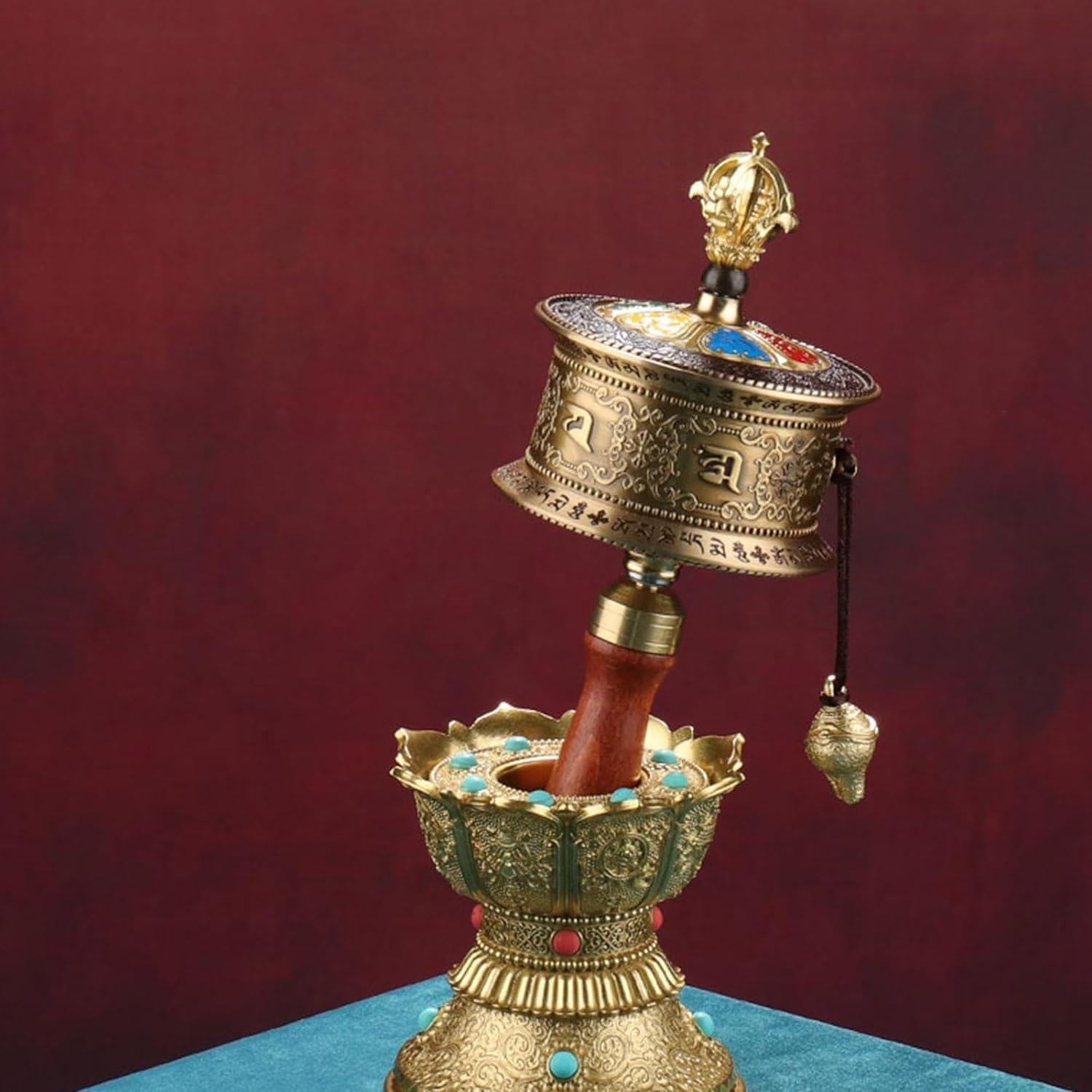 prayer wheel, Tibetan Prayer Wheel, Hand Held Prayer Nepal | Ubuy