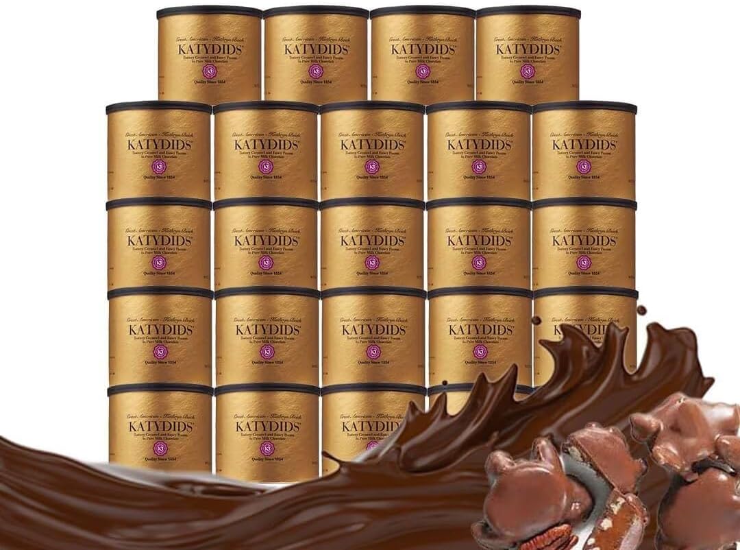 Amazon.com : Kathryn Beich Katydids Candy (24 tins) - Kathryn Biech ...