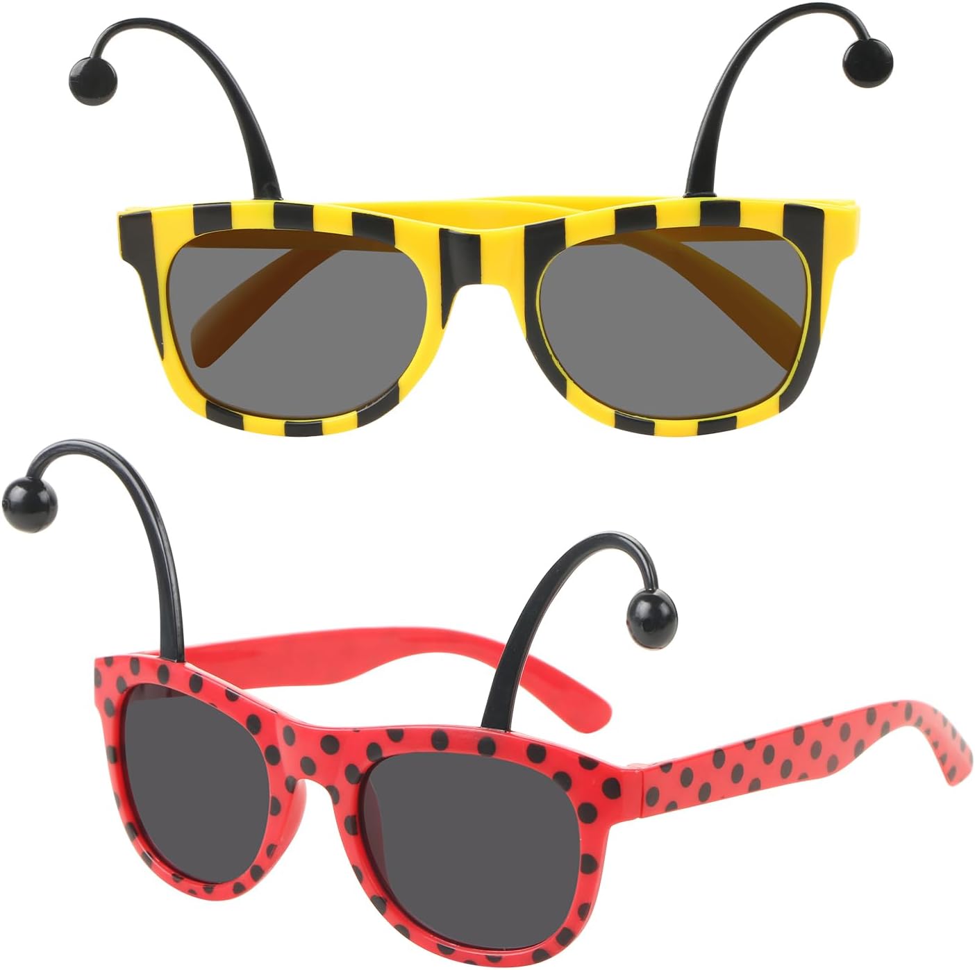 UHOMENY 2pcs Honeybee Glasses Bee Sunglasses Bug Glasses Party Glasses ...