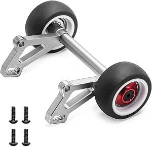 Amazon.com: XinGeeek RC Aluminum Adjustable Wheelie Bar Kit Head Up ...
