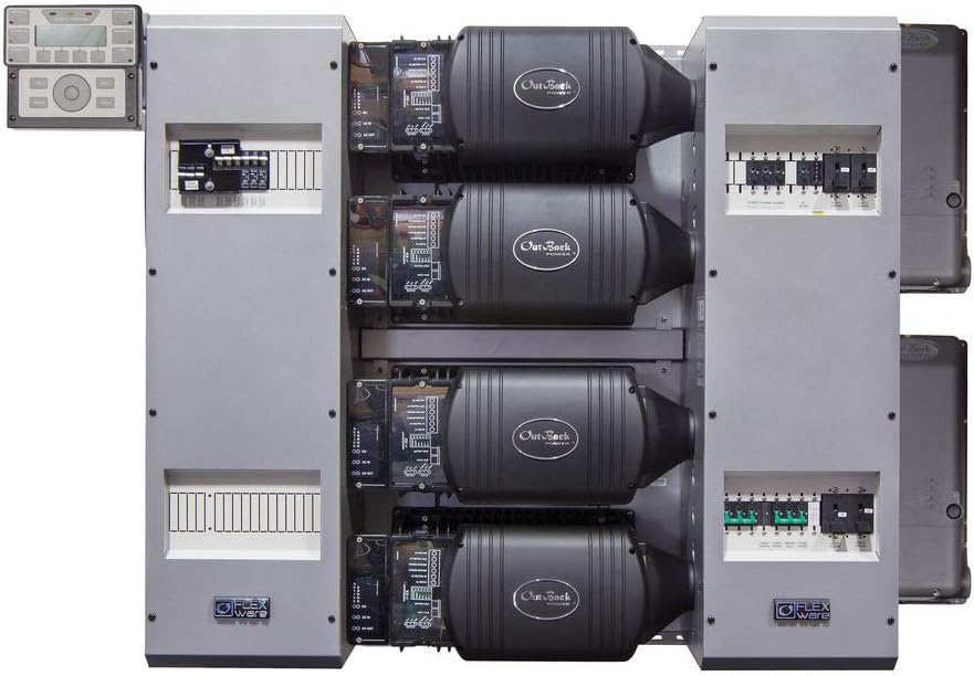 Amazon.com: OutBack Power FLEXpower Four FP4 FXR3048A-300 Pre-Wired 120 ...
