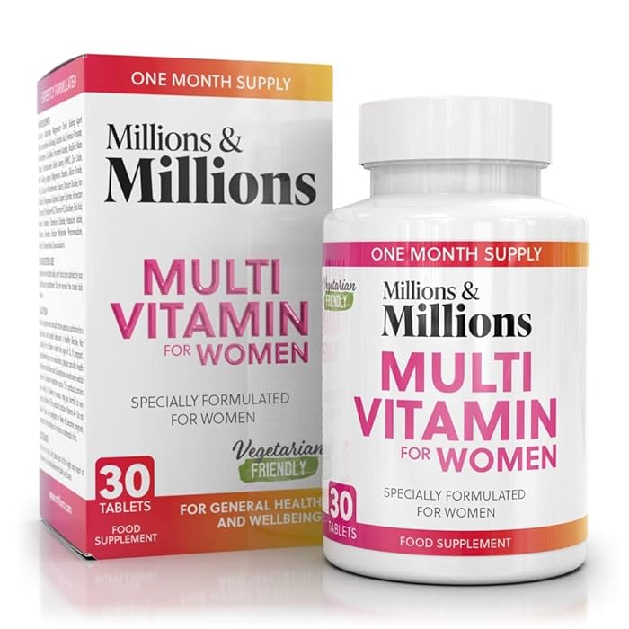 Buy Millions & Millions Multivitamin & Minerals Supplement for Women ...