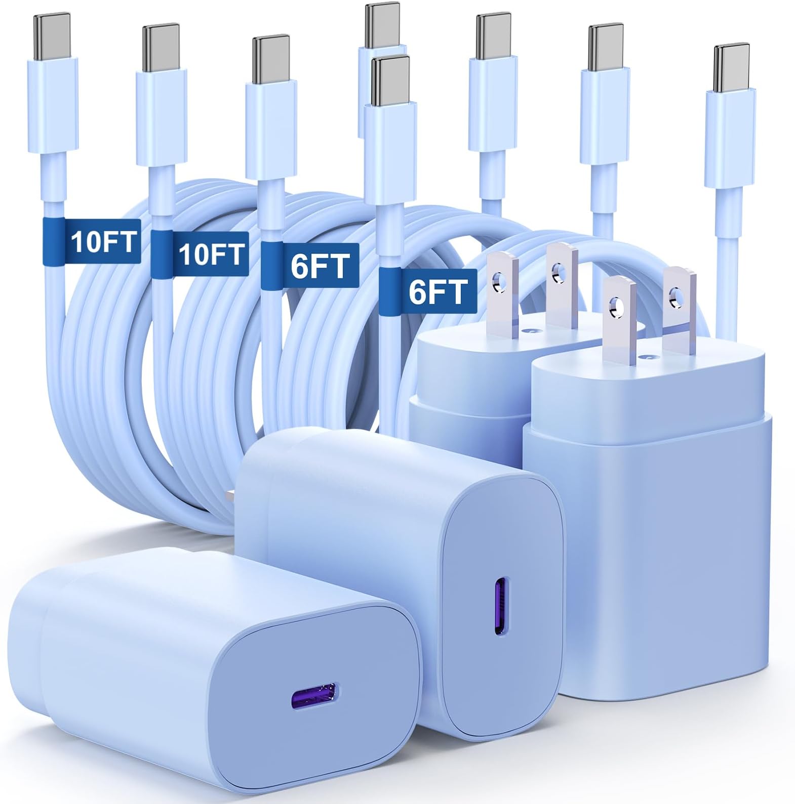 Amazon.com: Type C Charger Fast Charging USBC Charger Block 25W Super ...