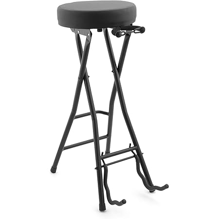 Ortega Guitars gepolsterter Stage Hocker – Accessories – Brauner Hocker ...