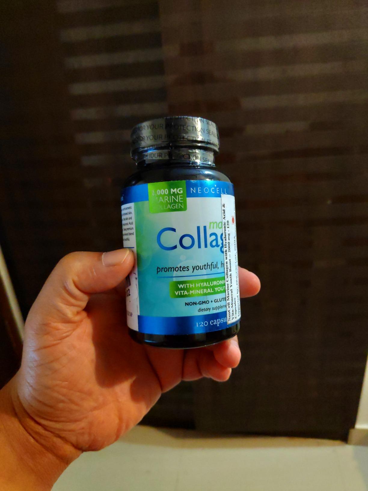 Neocell LABORATORIES FISH COLLAGEN + HA Capsule, Pack of 120 Capsule ...