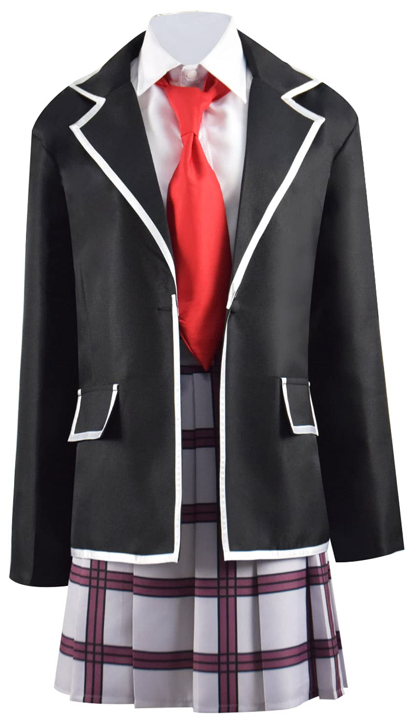 Buy High Rise Invasion Mayuko Nise Cosplay Costume School Uniform Dress ...