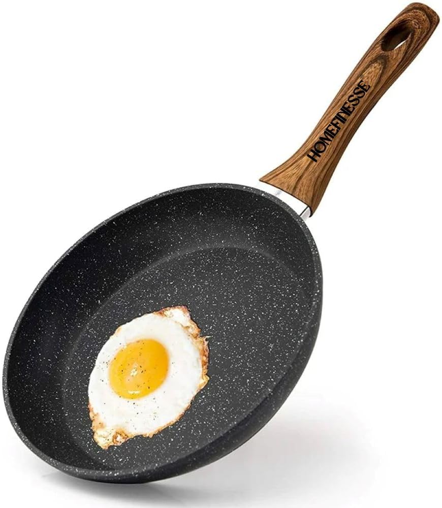Amazon.com: Easy chef always, 8 Inch Nonstick Frying Pan Skillet, Non ...