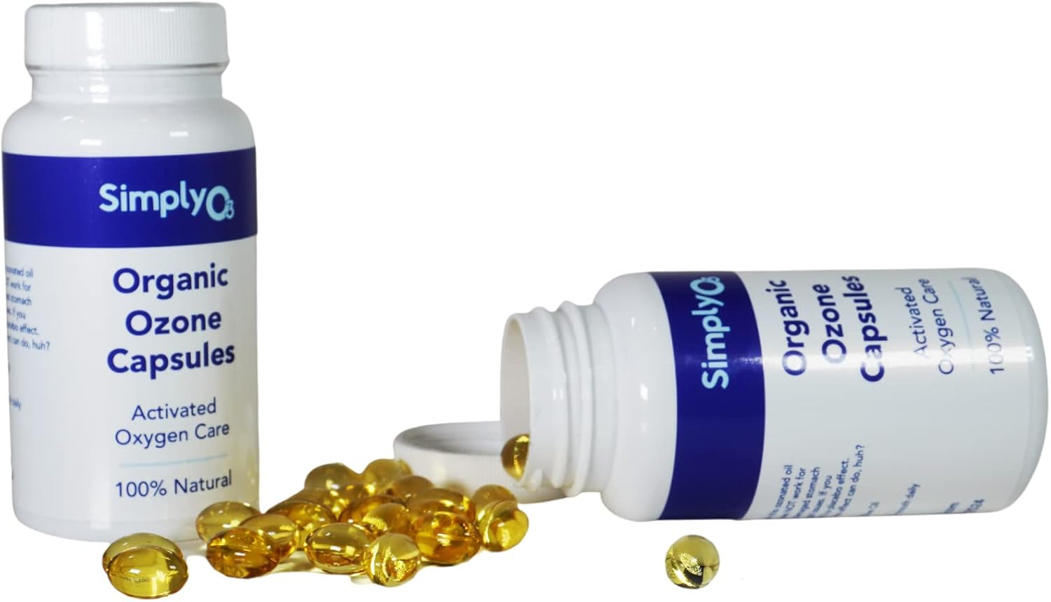 Amazon.com: Pure Organic Ozonated Olive Oil Capsules 120 Count 2 Month ...