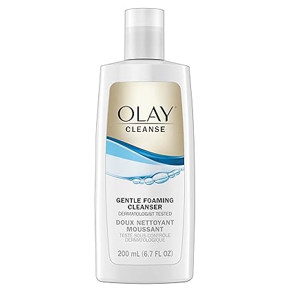 Amazon.com: Olay Cleanse Gentle Foaming Face Cleanser for Sensitive ...