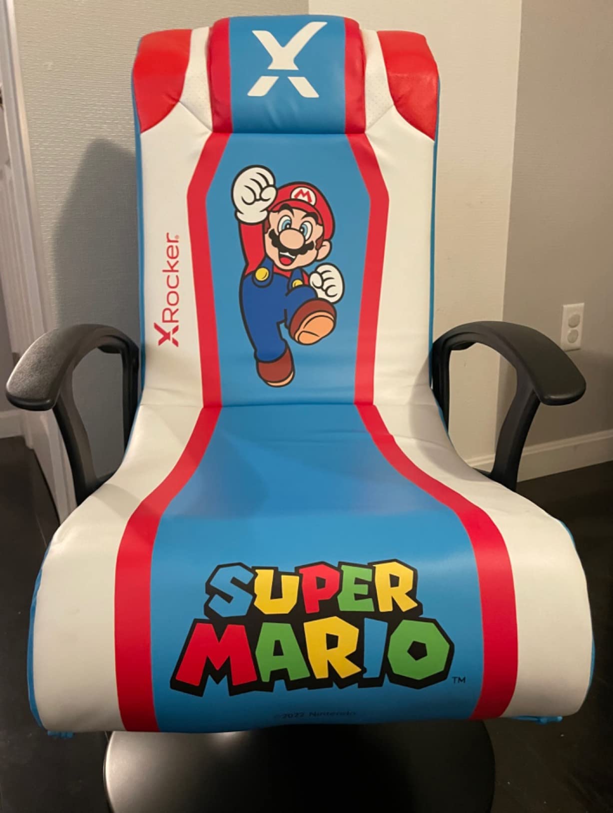 $33/mo - Finance X Rocker Super Mario Video Gaming Pedestal Chair ...