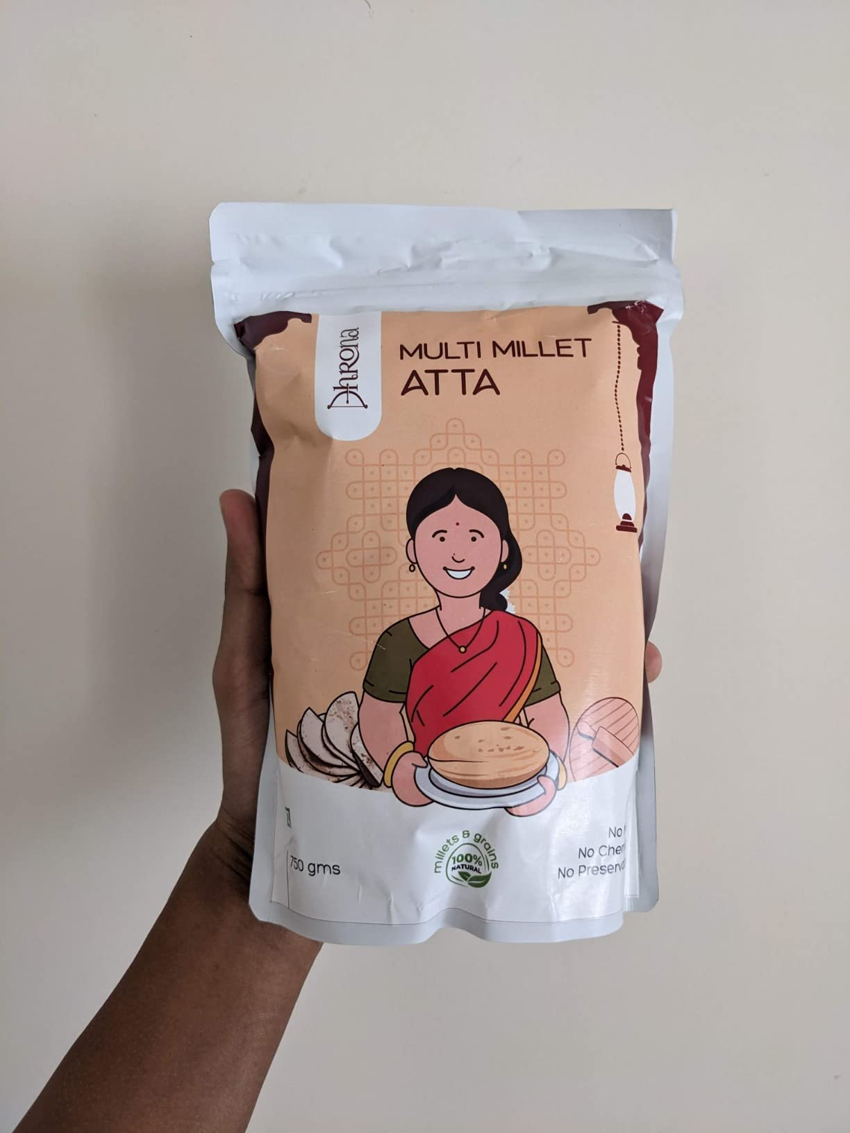 Dhrona MultiMillet Atta | 45% Millets | Instant Cook | Ready to Cook ...