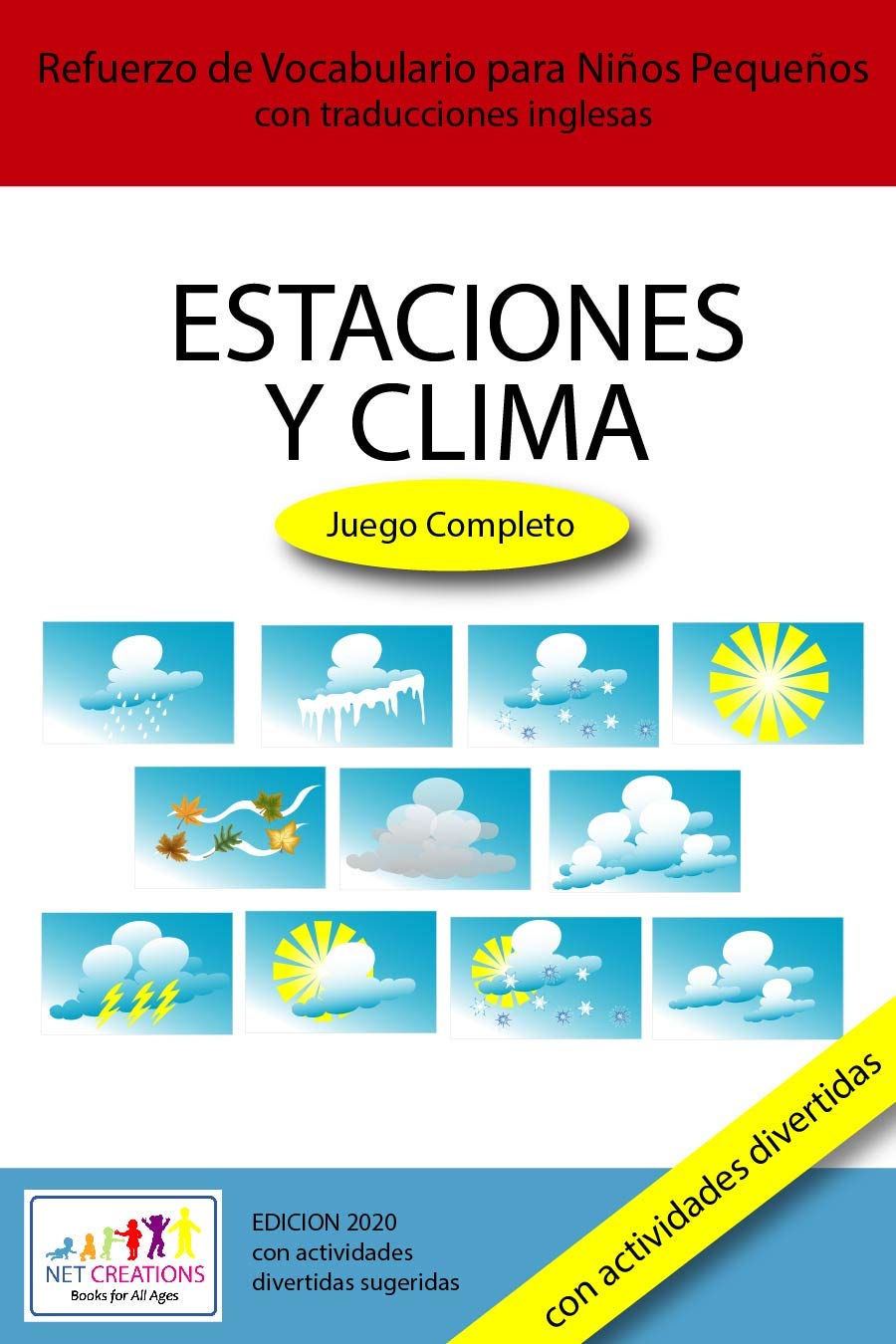Estaciones y clima (Seasons and Weather) - JUEGO COMPLETO - SPANISH ...