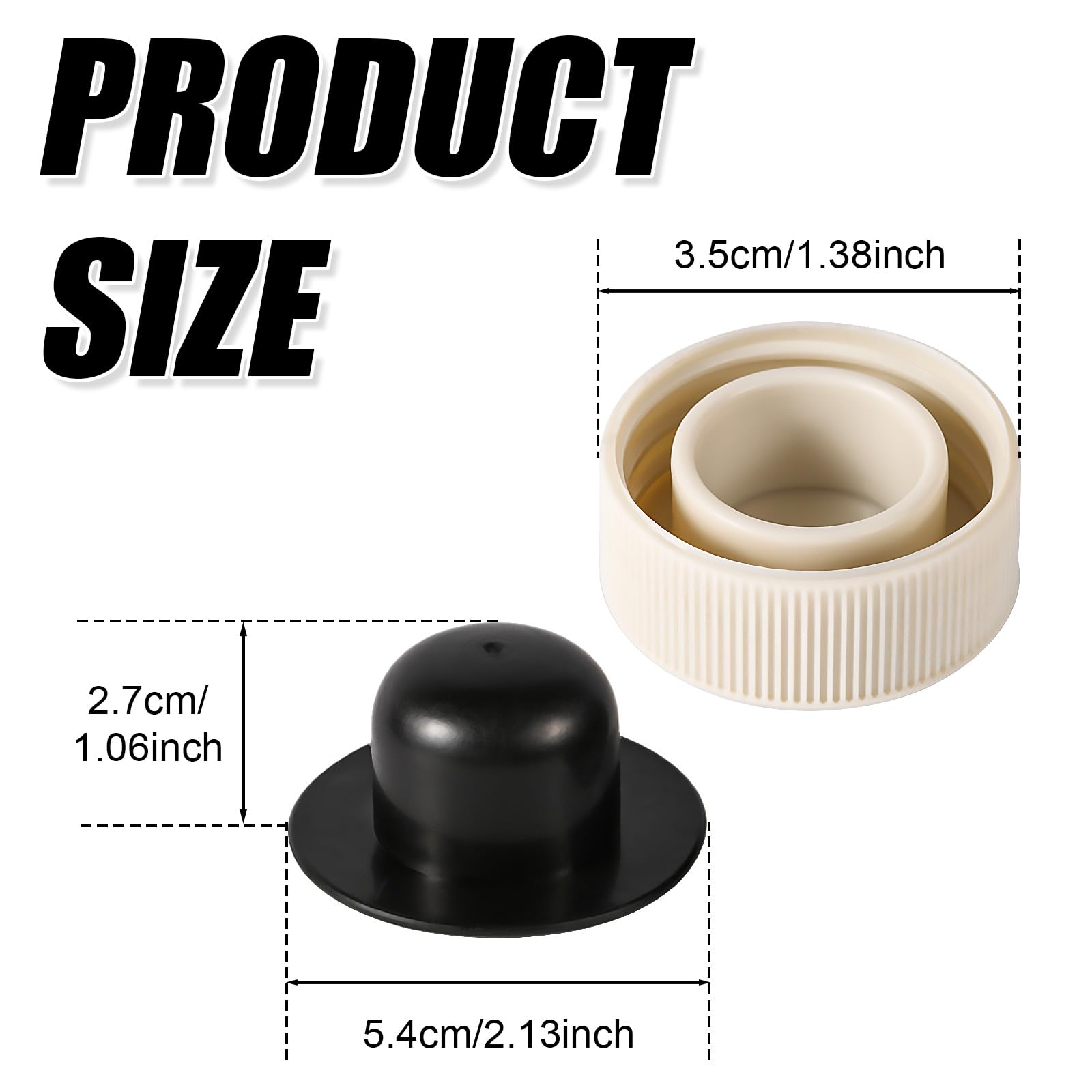 PEUTIER Pool Drain Plug Cover Replacement, Pool Drain Valve Cover with ...