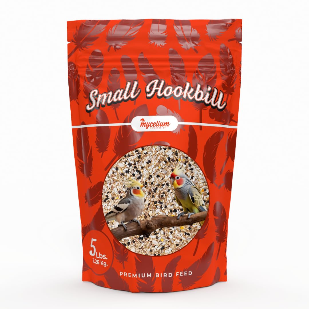 Snapklik.com : Mycelium Small Hookbill Food Organic Bird Seed For ...
