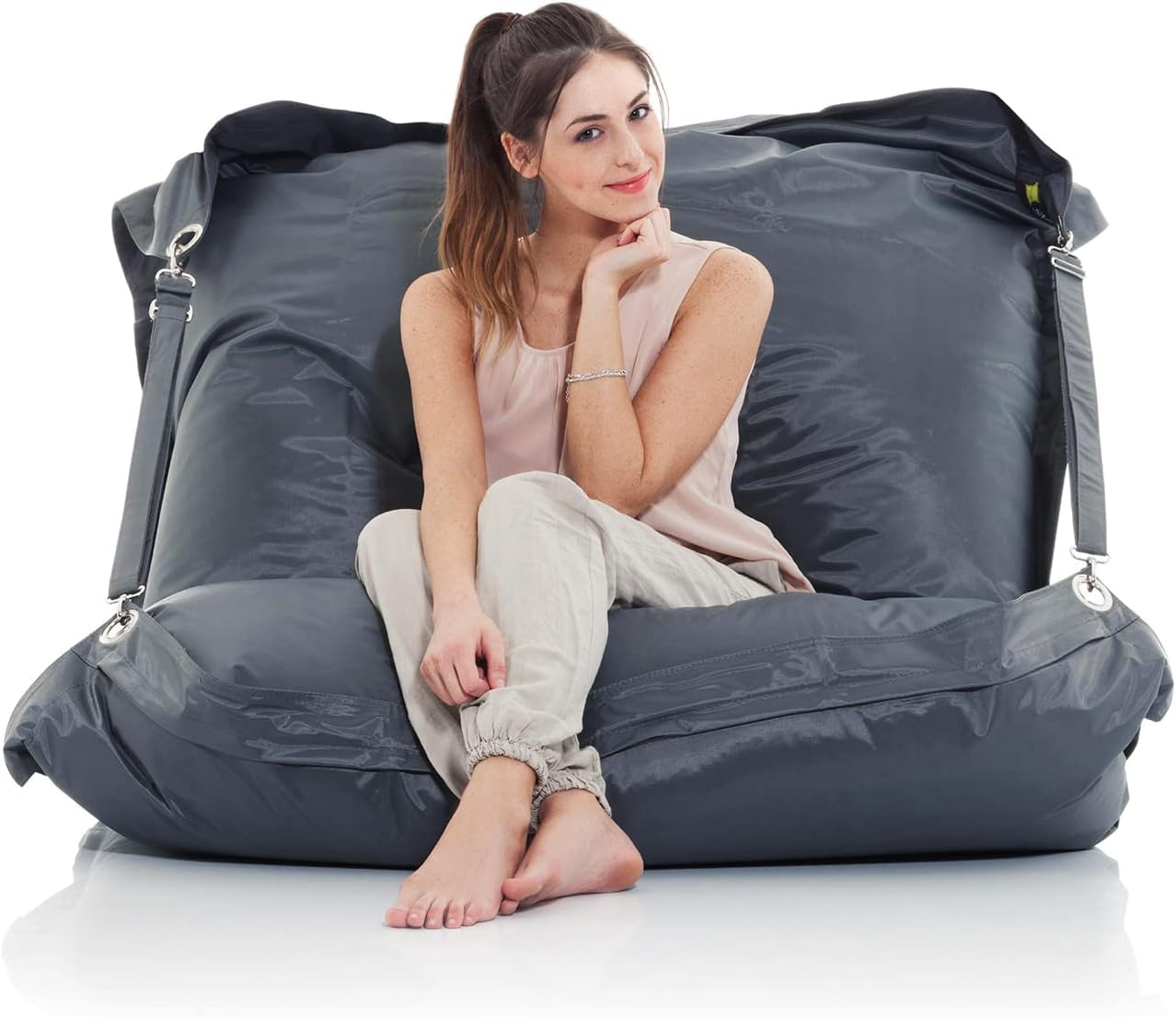 Fatboy Original Sitzsack Schwarz, Nylon, 40 x 140 x 180 cm (LxBxH ...