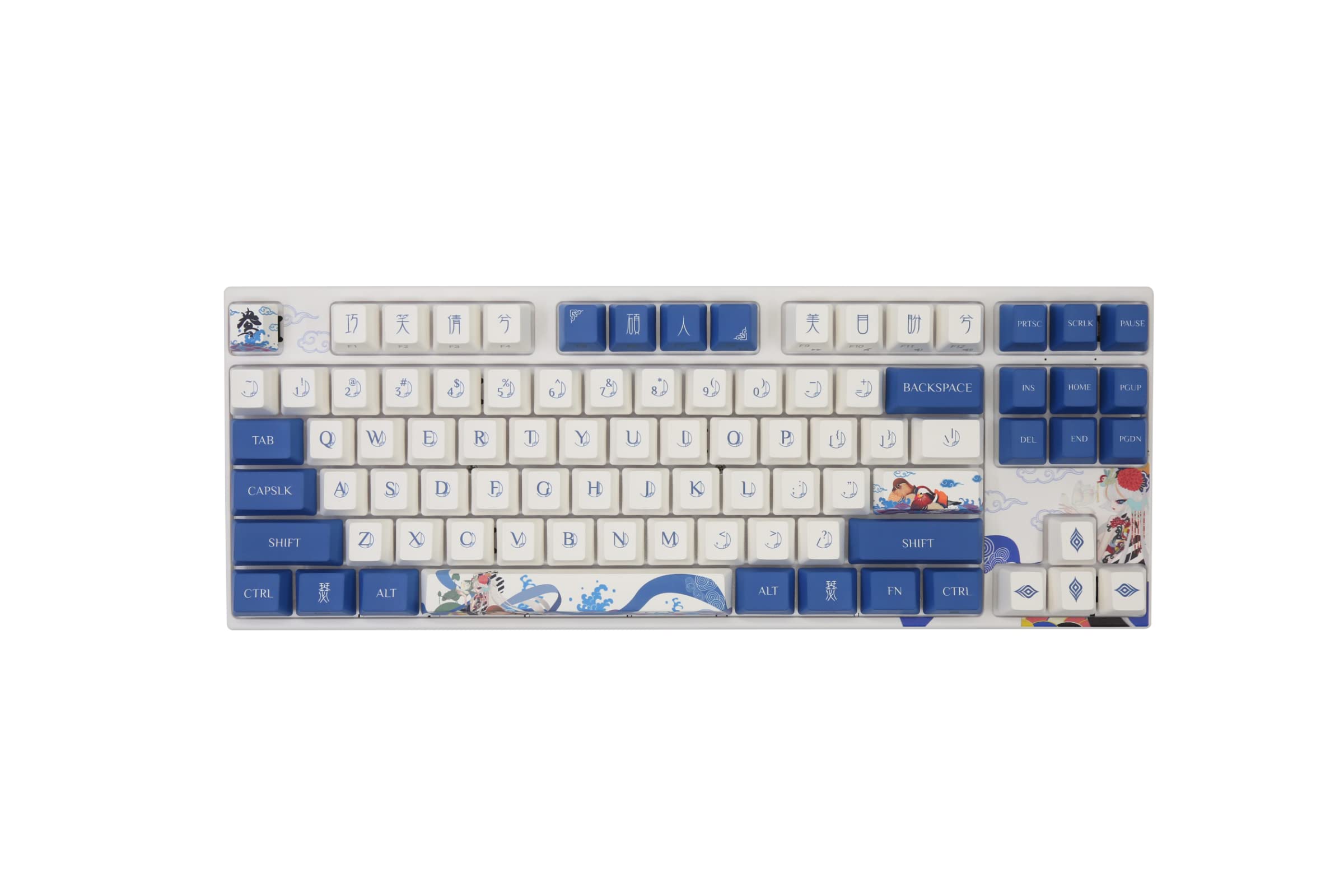 Buy Varmilo VA Series V2 Love Birds Yang (I) TKL Double Mode Mechanical ...
