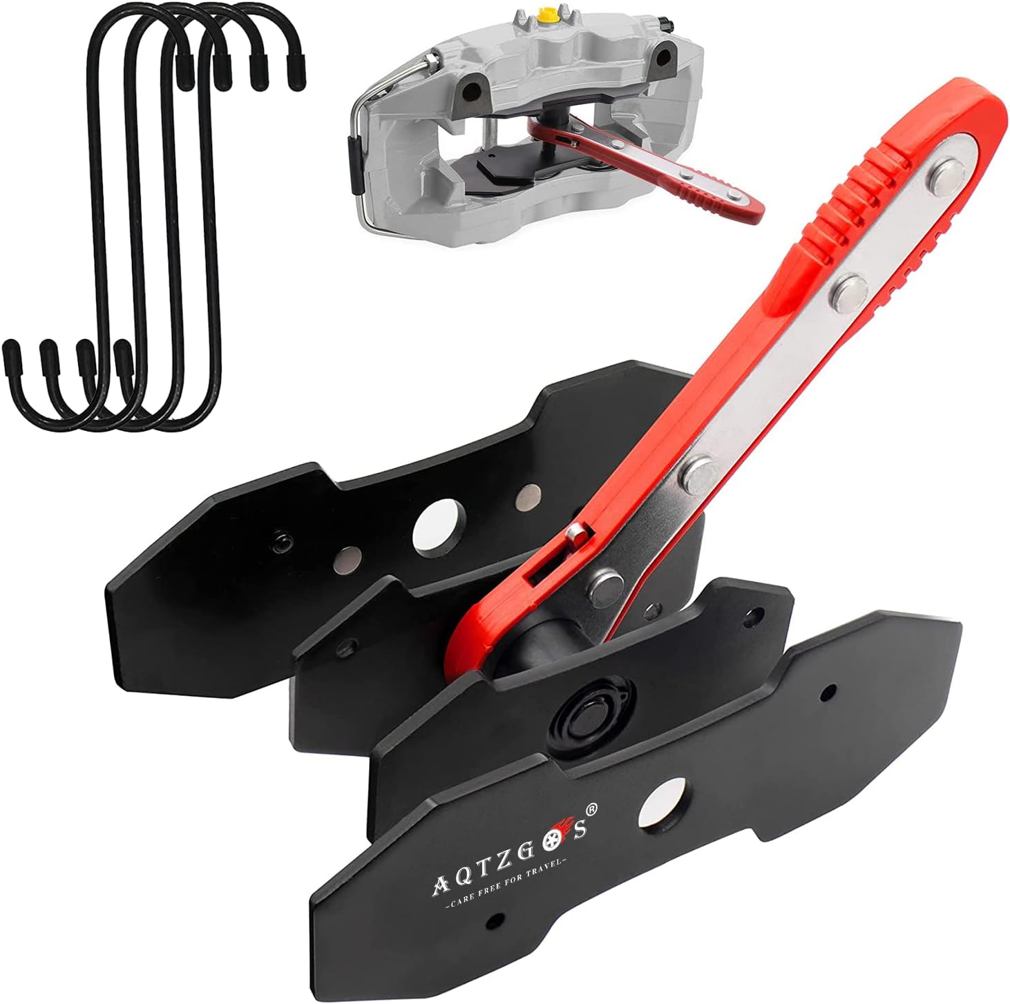 AQTZGOS Brake Caliper Press Fitting Tool Brake Caliper Compression Tool ...