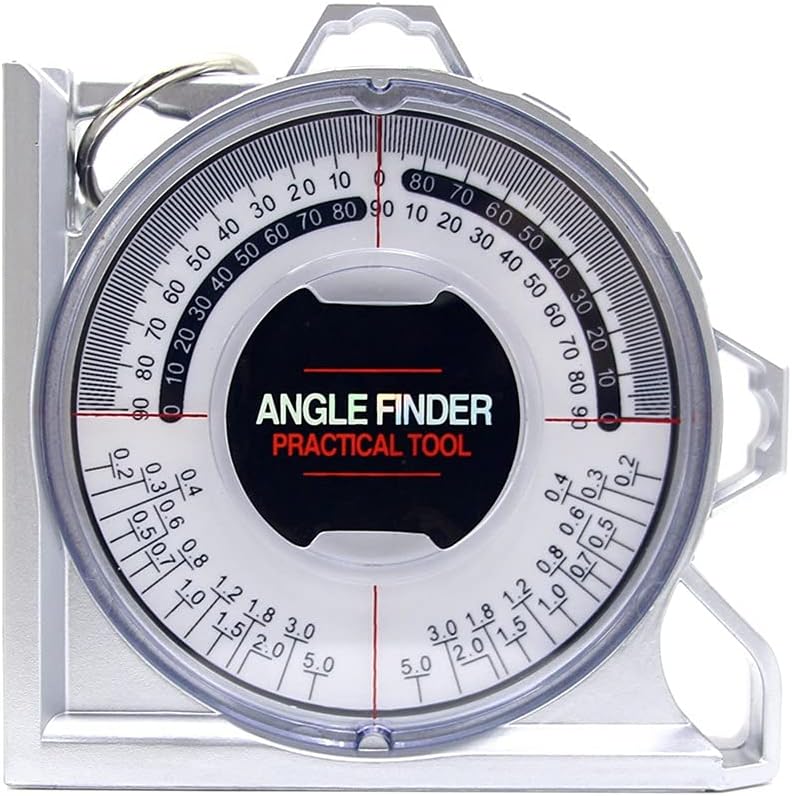 Amazon.com: ZzzaNa Slope Inclinometer Angle Finder Slope Protractor ...