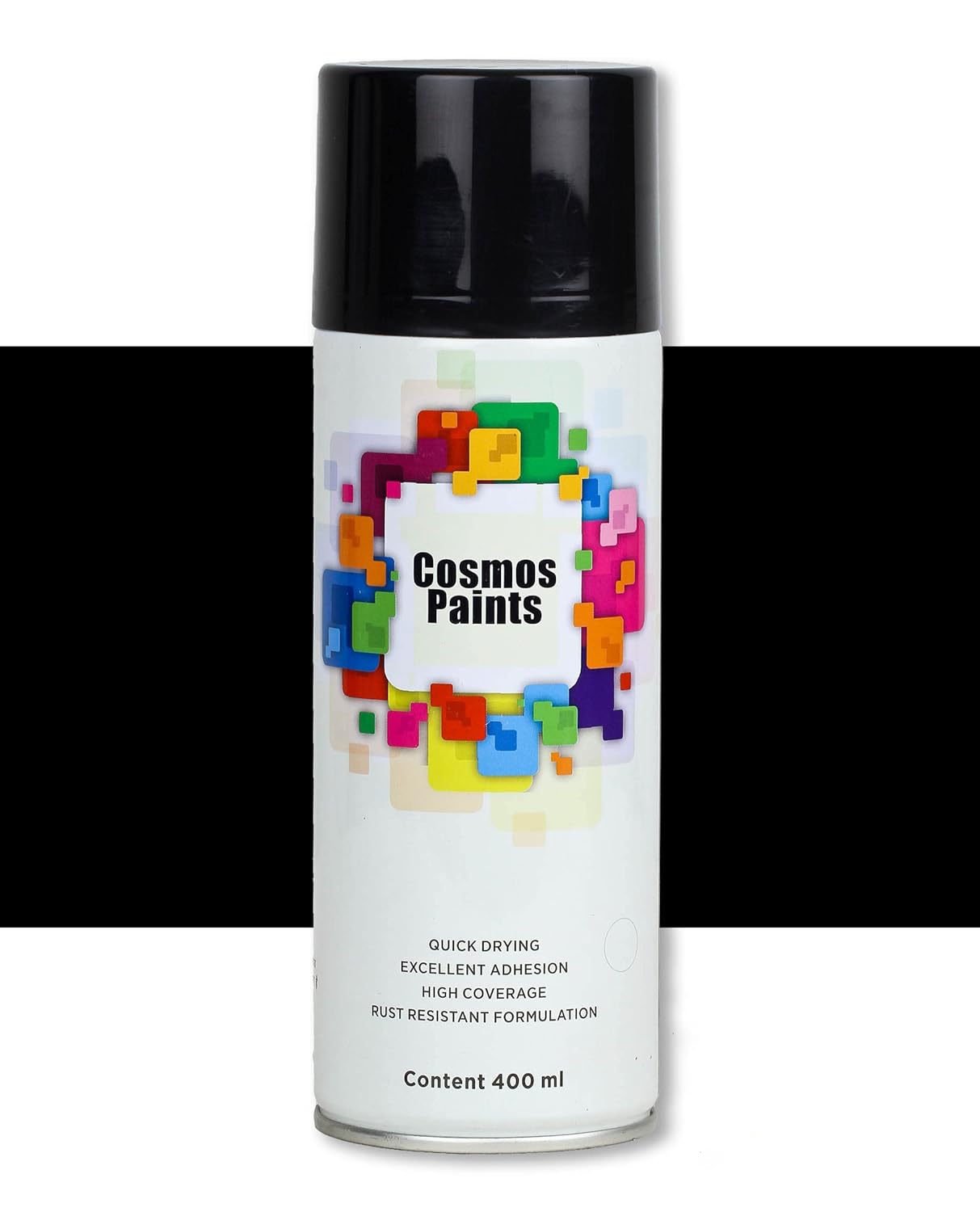 Cosmos Paints - Spray Paint in RAL 9005, 400ml : Amazon.in: Home ...