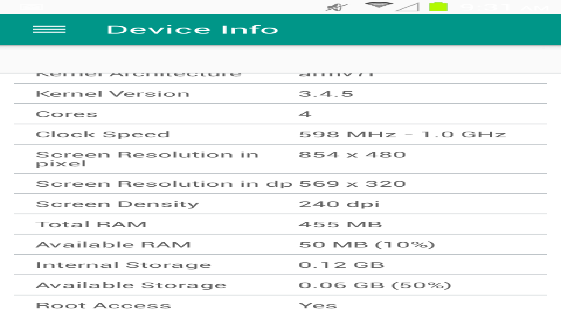 My Device Info 2018 - App on Amazon Appstore