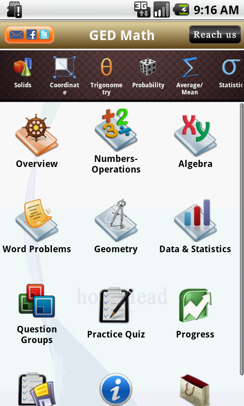 GED Math Aptitude - App on Amazon Appstore