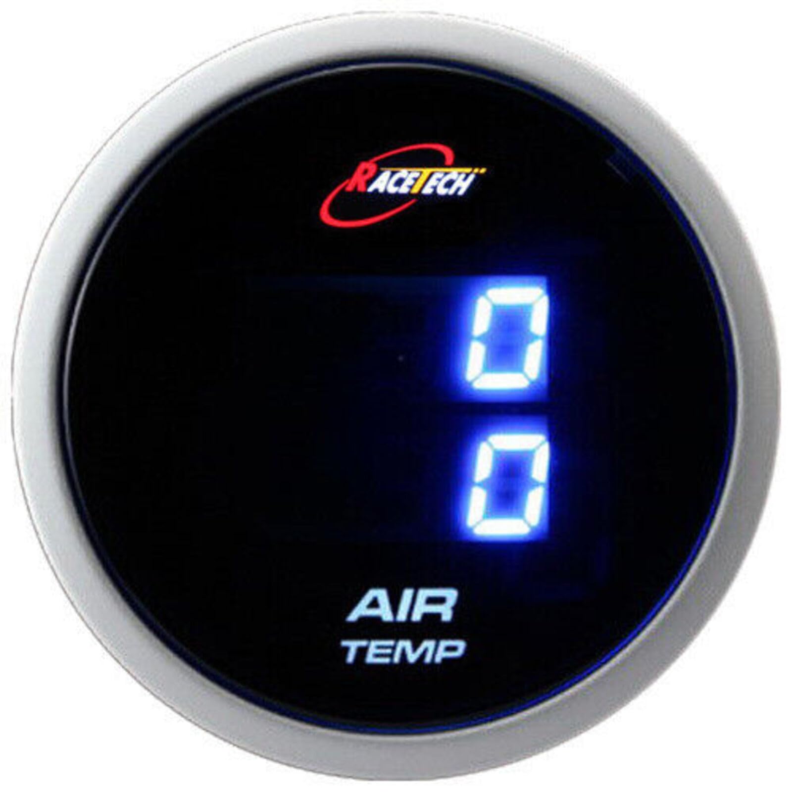 Amazon.com: MOTOR METER RACING 52mm 2-1/16" Digital Dual Air ...