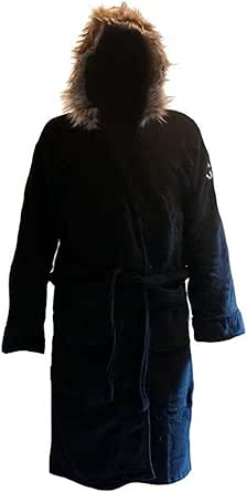 Rock Robe Black Fleece Parka Bathrobe at Amazon Women’s Clothing store