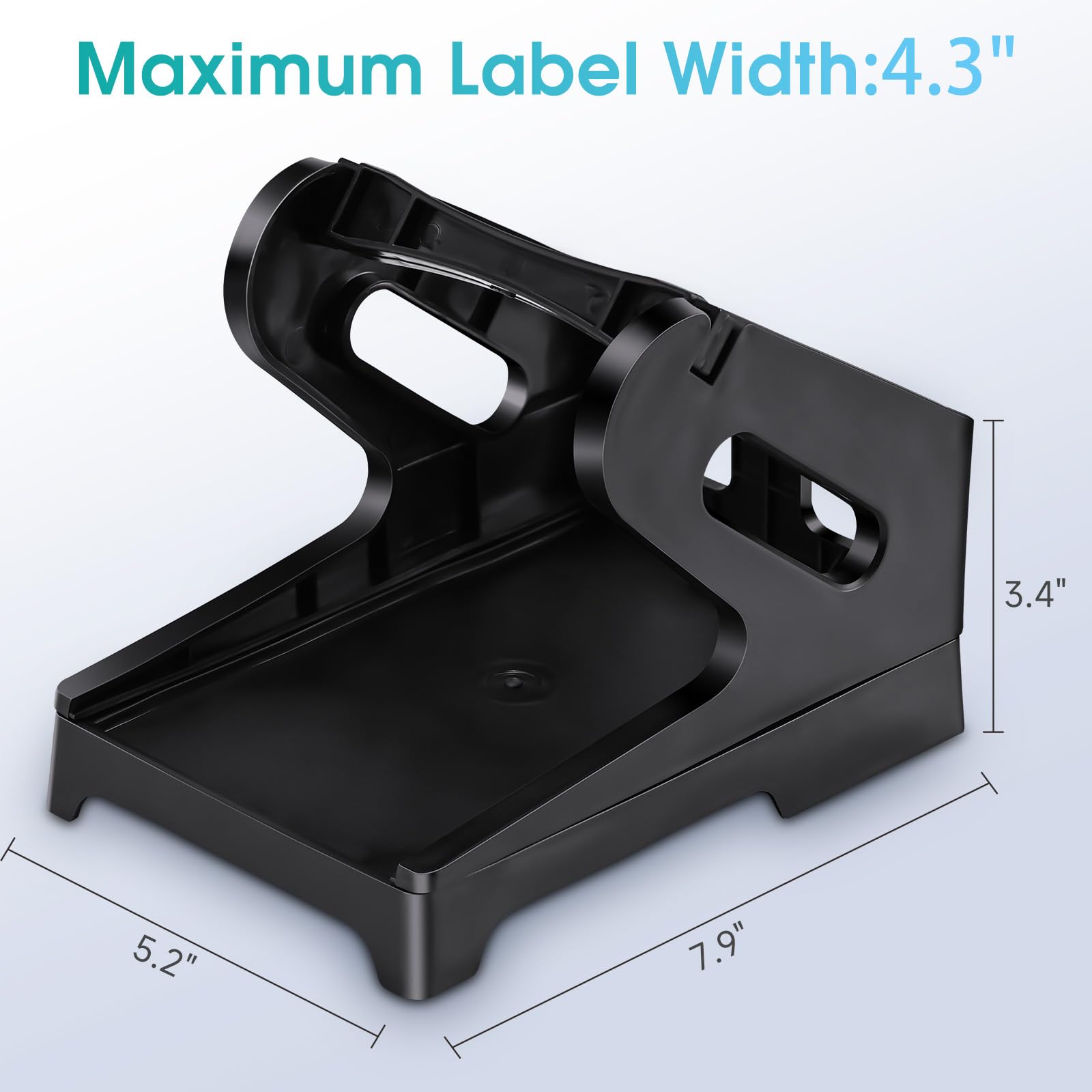 Snapklik.com : Label Holder For Fanfold And Rolling Labels, Thermal ...