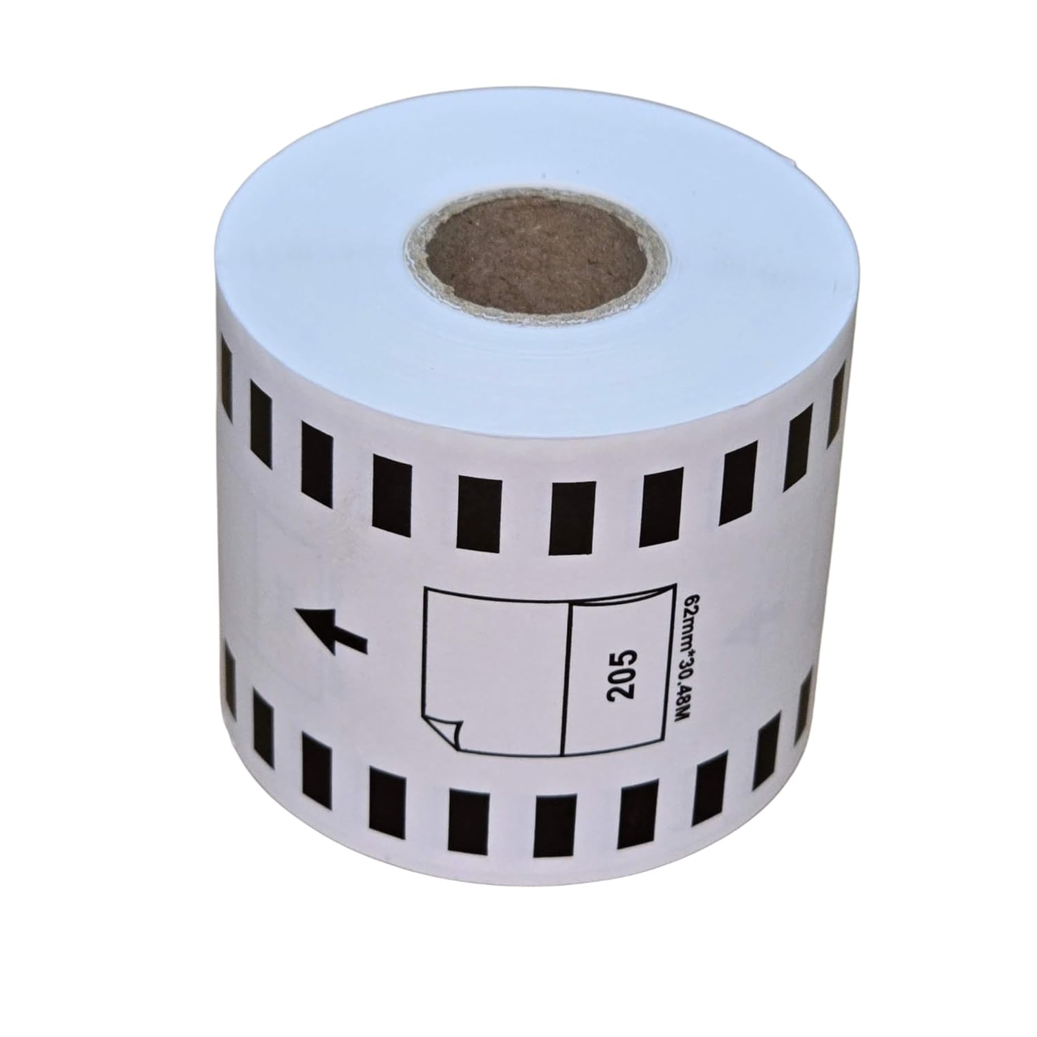 DK 22205 Compatible Label Roll for QL Series Printers, 62MM X 30.48MTR ...