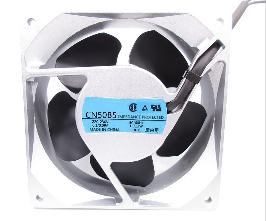 Amazon.com: CN50B5 220/230VAC 13/13W 0.1/0.09A 50/60Hz 120x120x38mm 2 ...