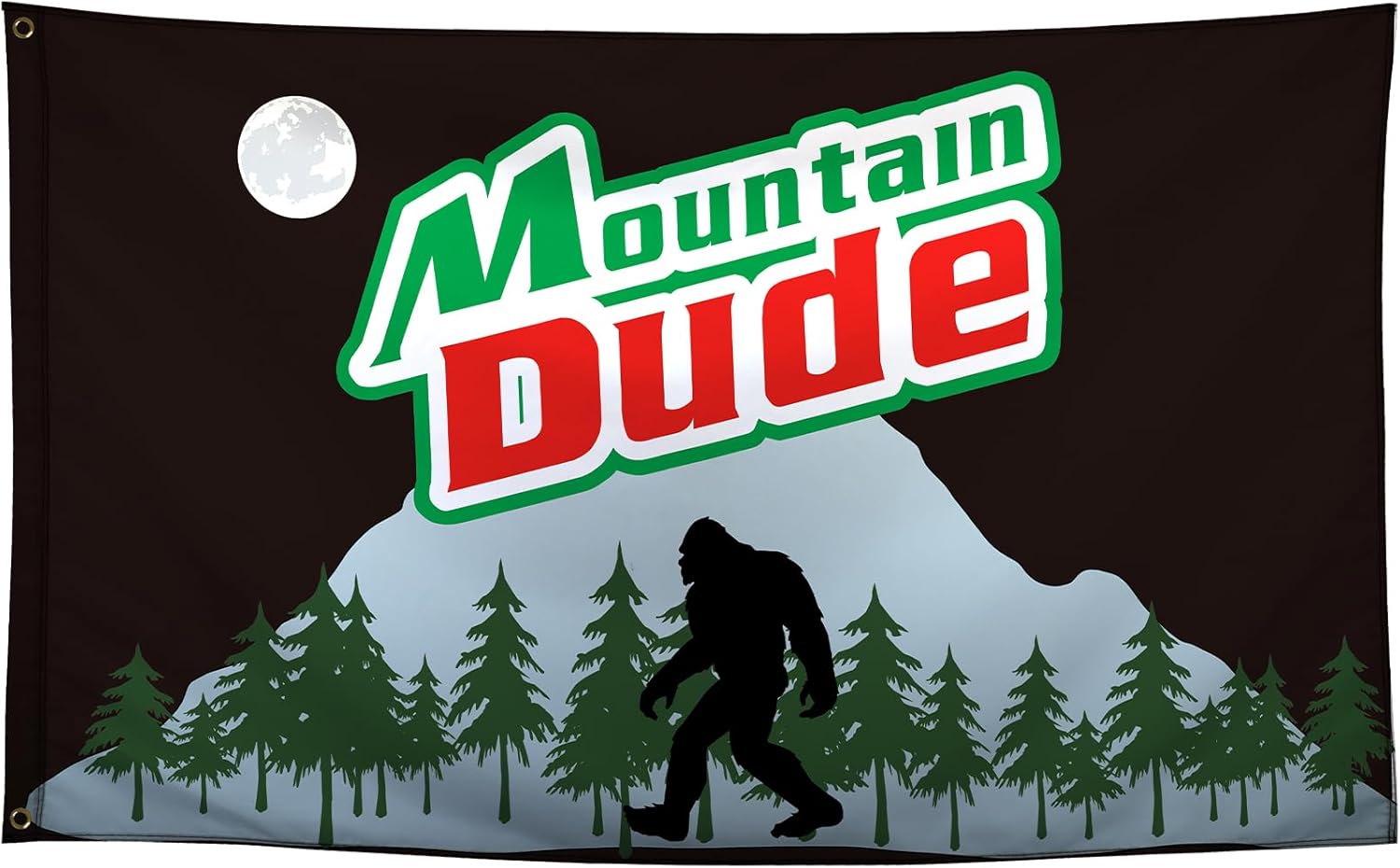 Amazon.com : Samitall Mountain Dude Funny Flags Cool Meme Flags For ...
