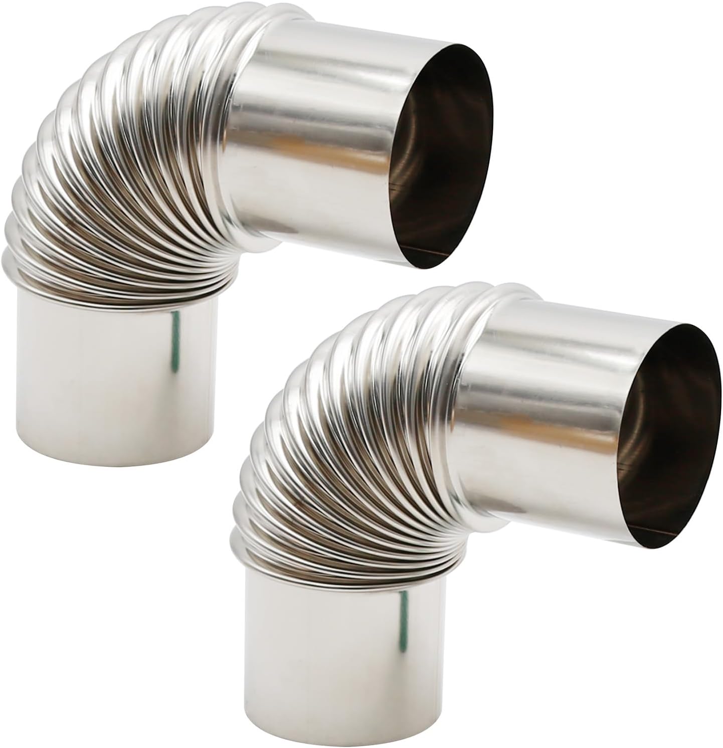 Amazon.com: SHANOER Boiler Water Heater Stainless Steel Elbow Vent Pipe ...