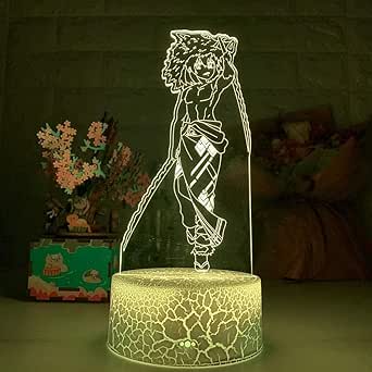 Amazon.co.jp: AGED Demon Slayer Kimetsu No Yaiba Figure 3D Night New ...