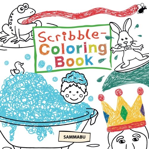 Scribble Coloring Book: Creative Scribbling Fun for Kids: Edition ...