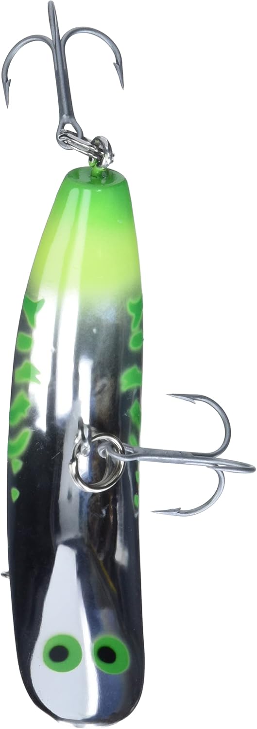 Amazon.com : Luhr Jensen K14 Kwikfish Grinch, Silver Green Chartreuse ...