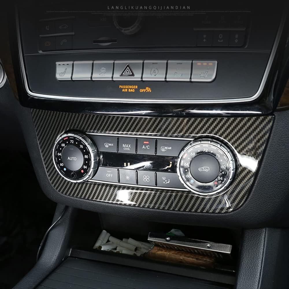 Amazon.com: HOTRIMWORLD Carbon Fiber Center Console Gear Box Trim Cover ...