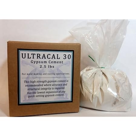 Amazon.com: USG Hydrocal White Gypsum Cement 25 lbs - for Sculpture ...