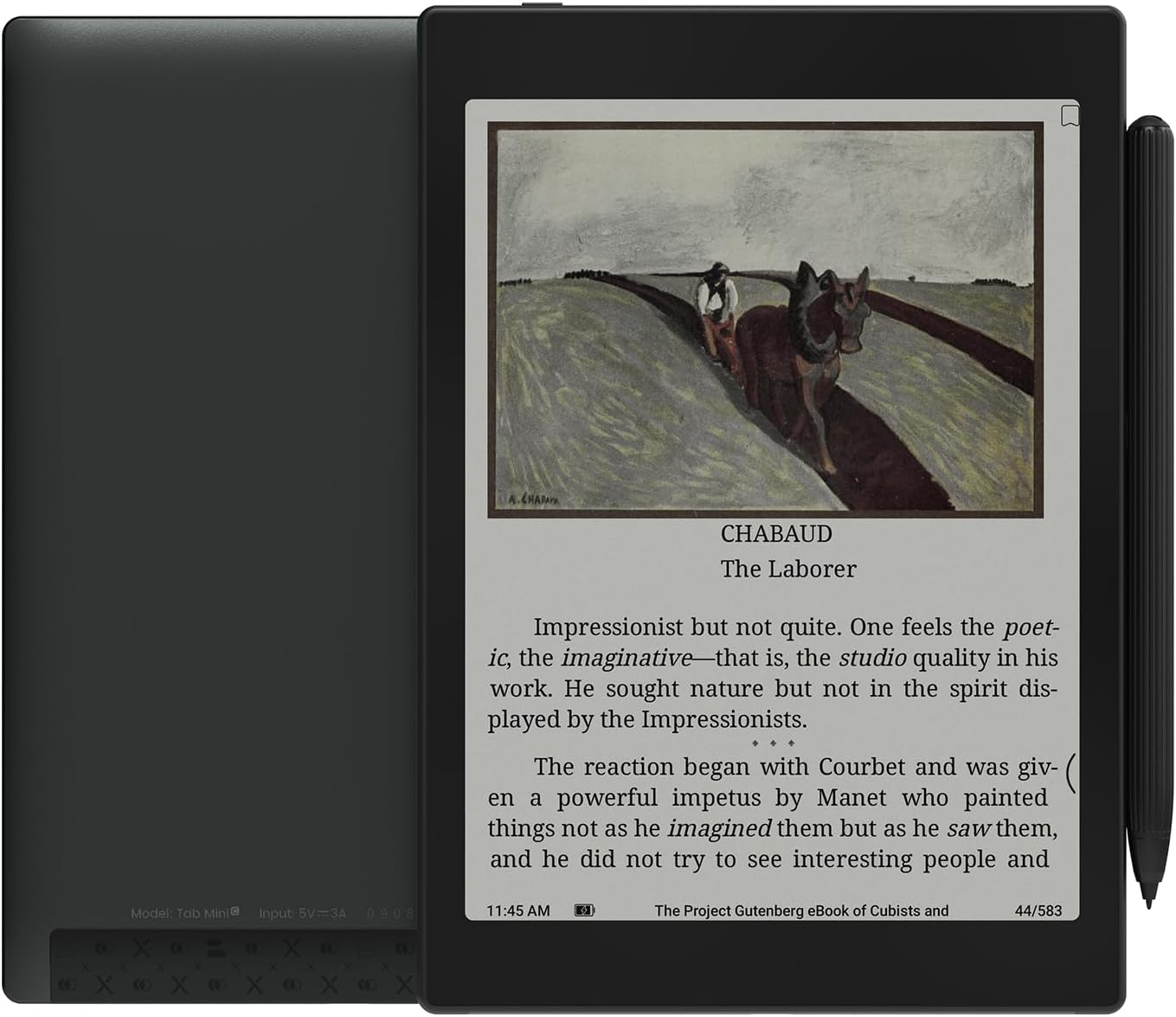 Amazon.com: Bigme S6 Color + E-Reader 7.8'' E-Ink Screen ePaper Tablet ...