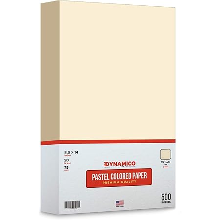 Amazon.com : Springhill 8.5” x 14” Ivory Copy Paper, 24lb Bond/60lb ...
