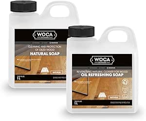 Amazon.com: WOCA Natural Soap and Oil Refreshing Soap 1 liter bundle ...